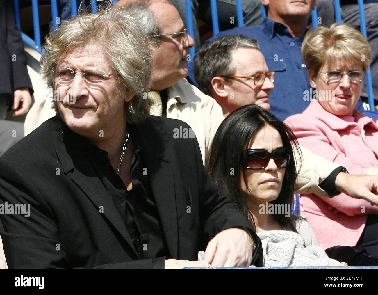 CA Brive president Patrick Sebastien during the top 14, Stade Francais ...