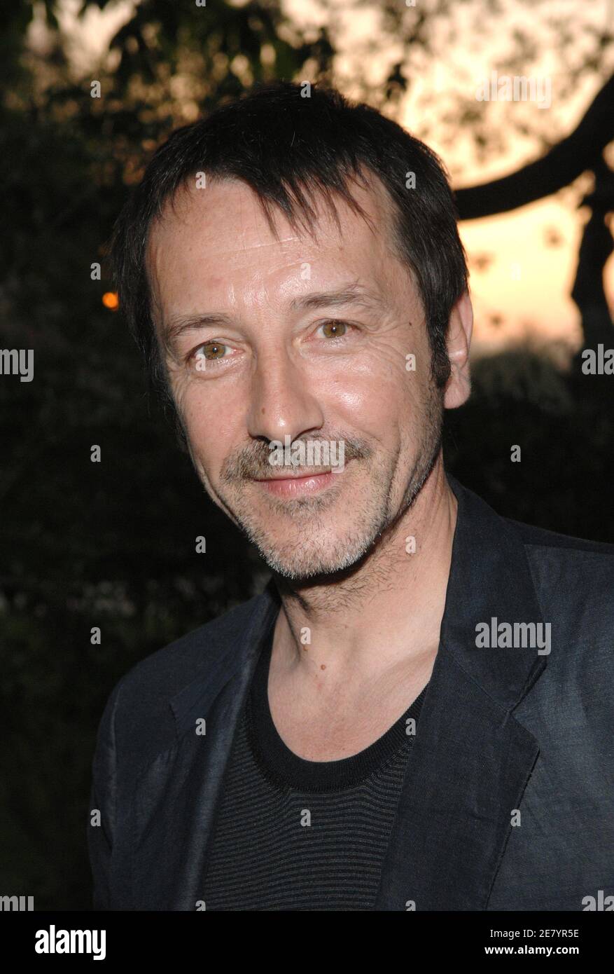 French actor and jury member Jean-Hughes Anglade poses for pictures ...