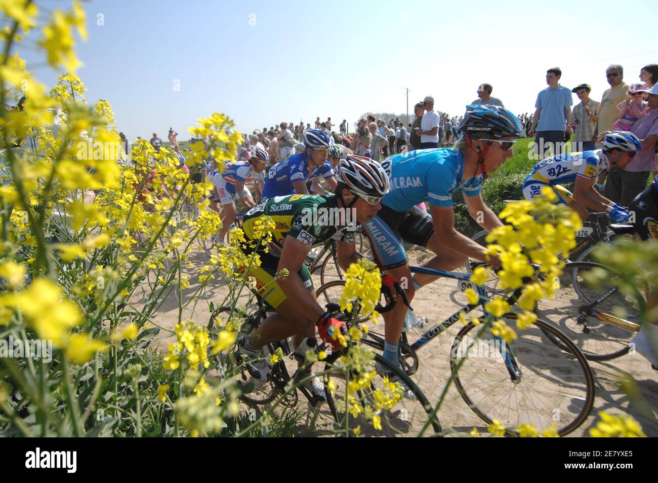 Germany's Marcel Sieberg of team Milram during the 105th Paris-Roubaix ...