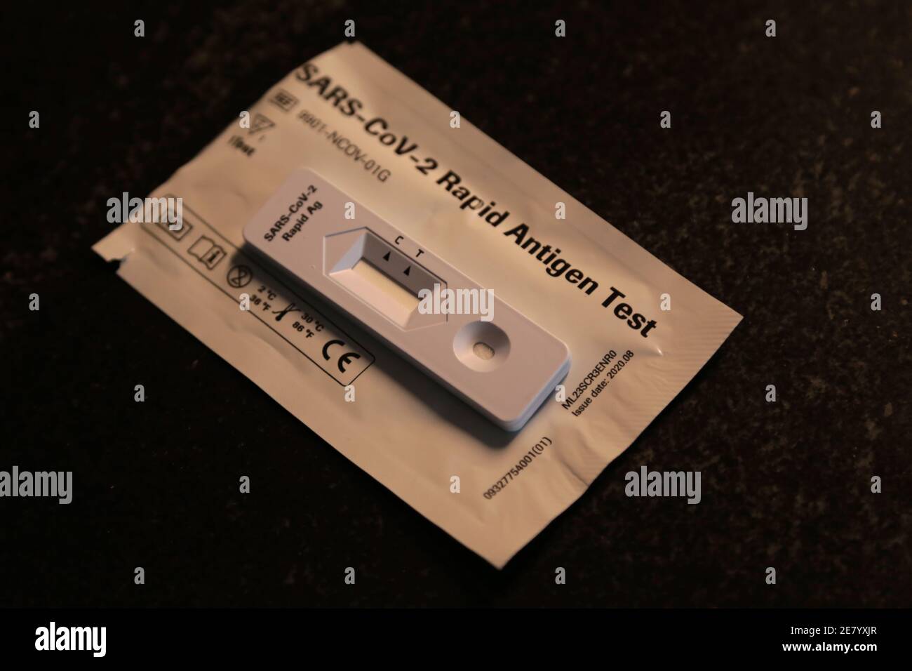 Corona antigen test, quick test Stock Photo - Alamy