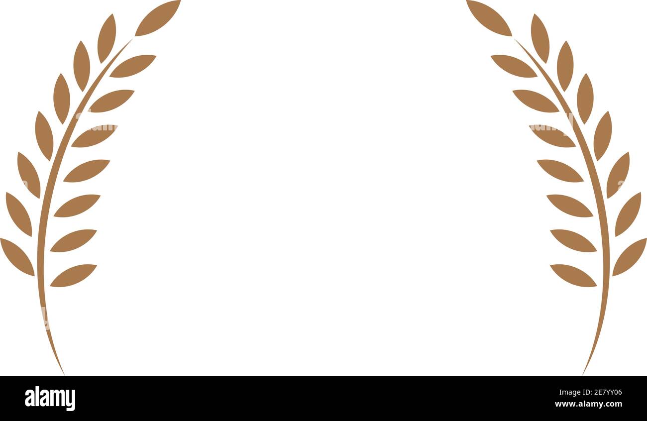 Coat of arms, leaves, gold, logo, background Stock Vector Image & Art - Alamy