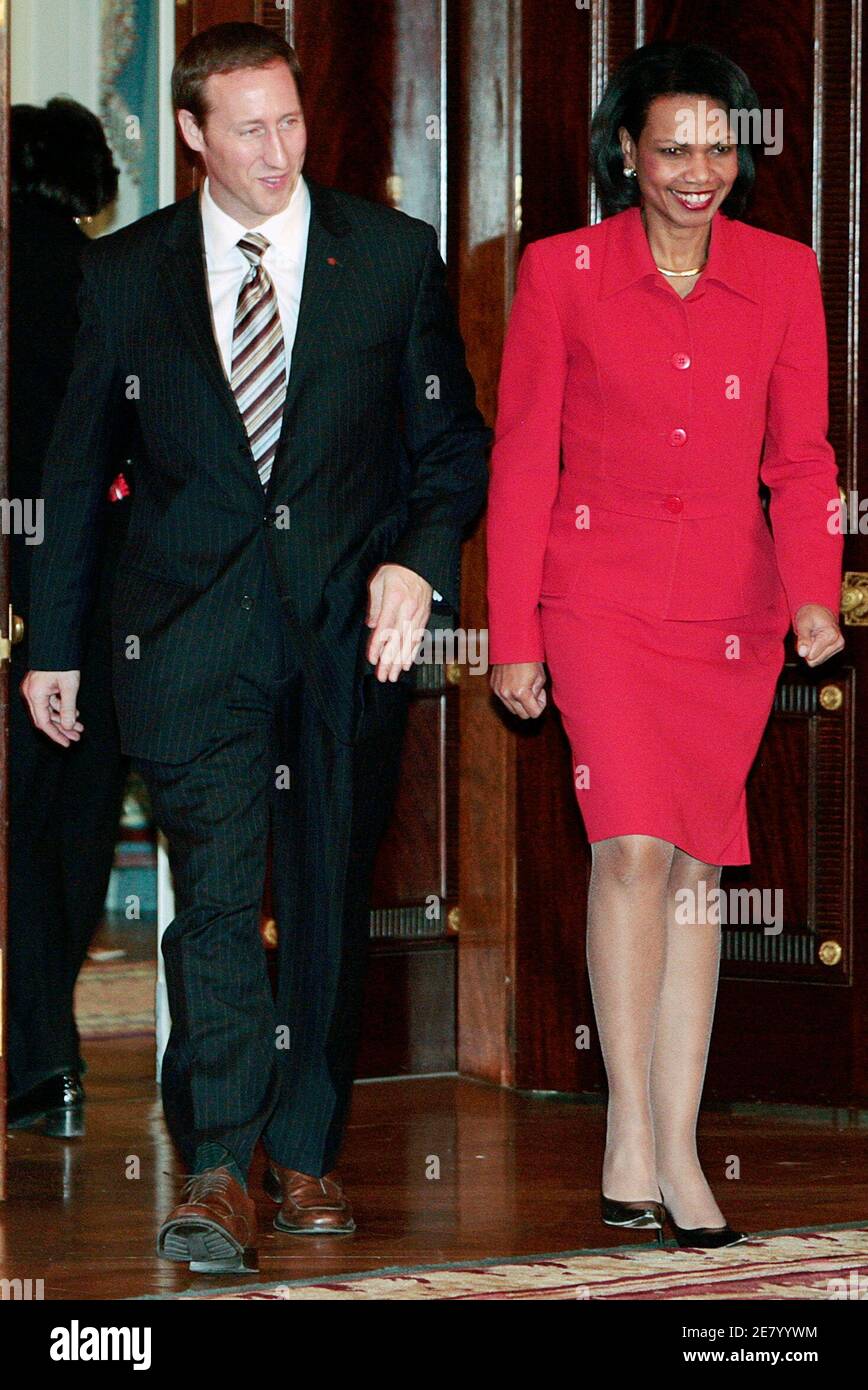 Condoleezza rice young hi-res stock photography and images - Alamy