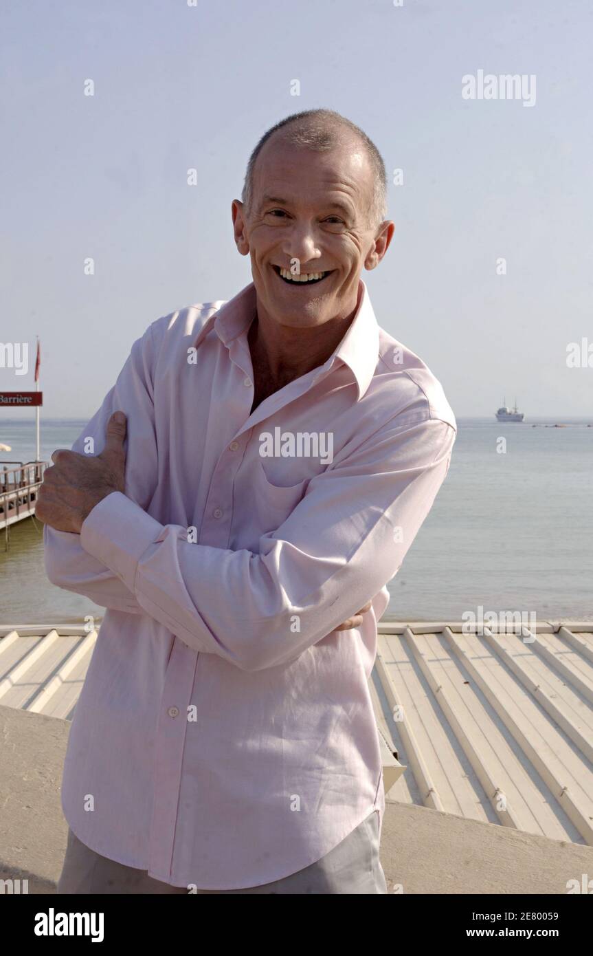 British TV presenter Ray Cox poses for a photocall during the MIP TV ...