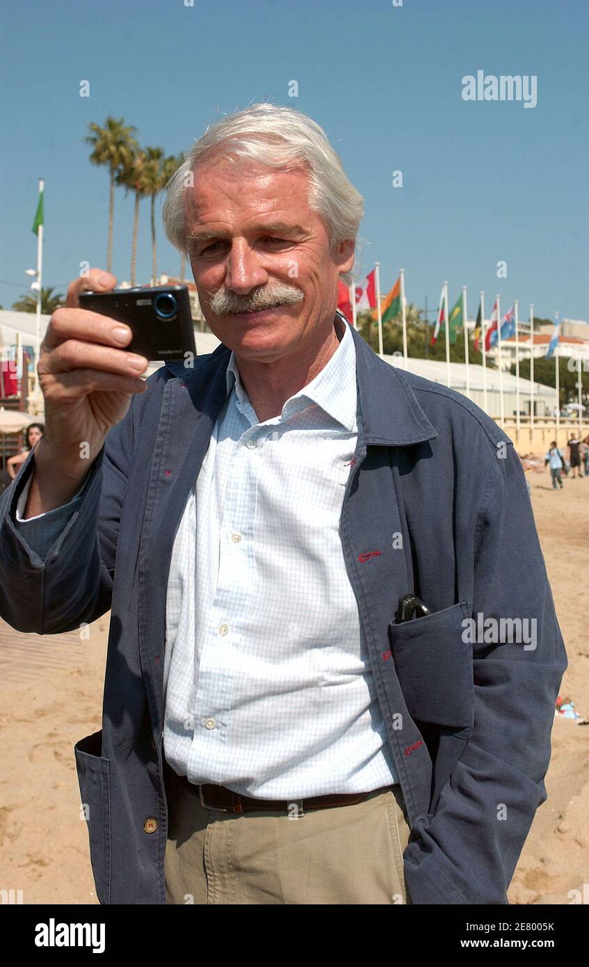 French photographer and procucer Yann Arthus-Bertrand poses for a ...