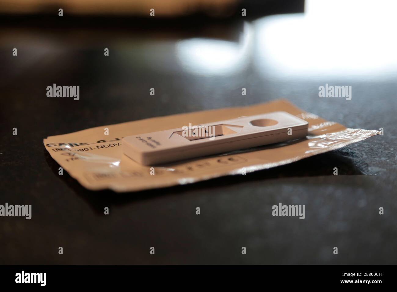 Corona antigen test, quick test Stock Photo - Alamy