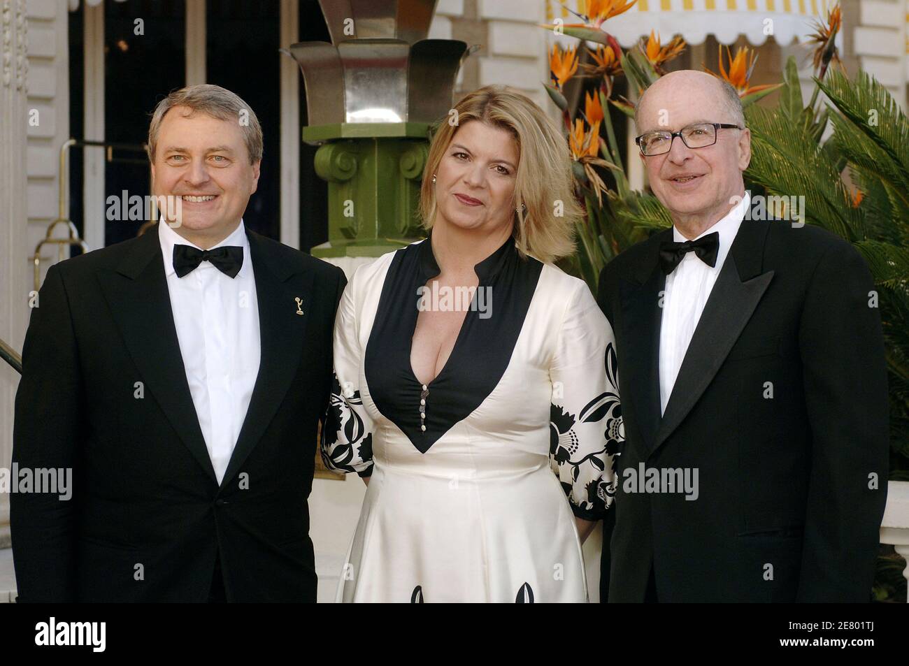 President and CEO of International Academy, Bruce Paisner with his wife ...