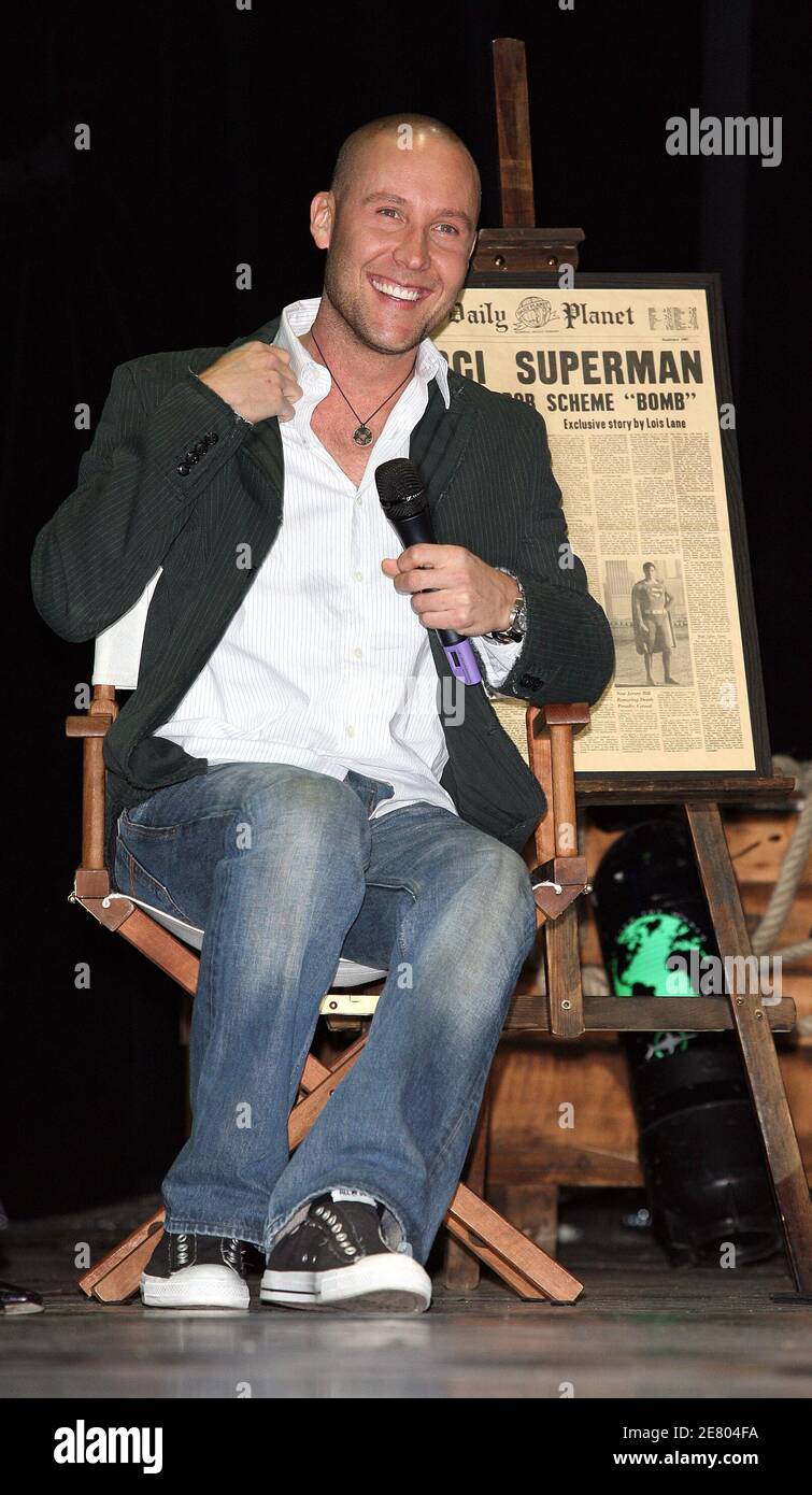 US actor Michael Rosenbaum receives an achievement award for US ...