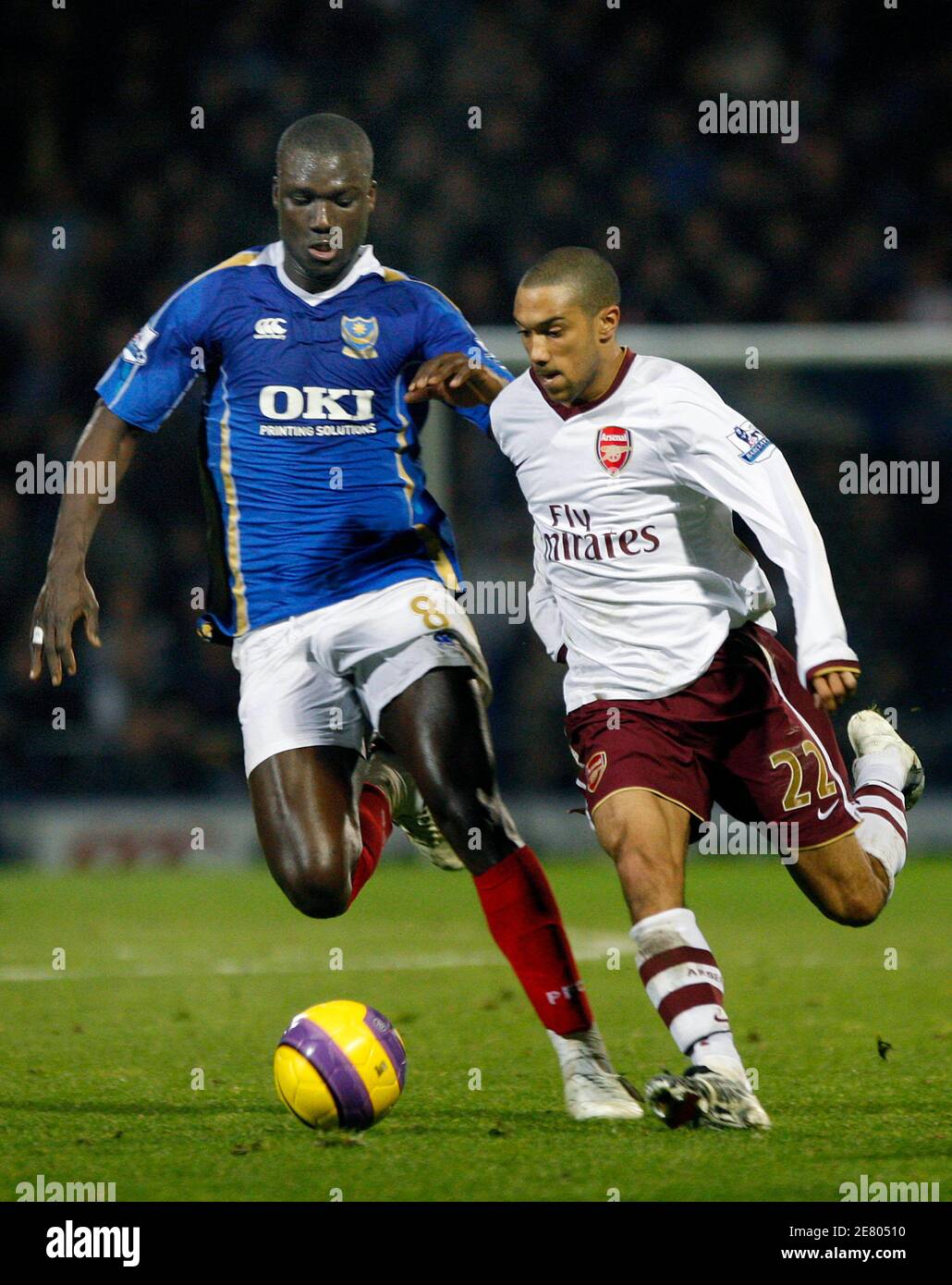 Papa Bouba Diop Portsmouth High Resolution Stock Photography and Images ...