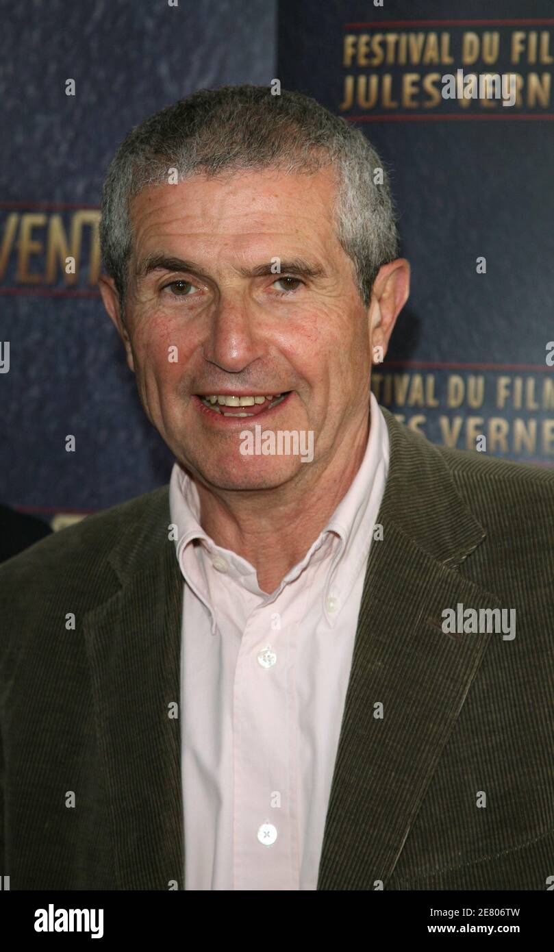 French director Claude Lelouch poses during the Jules Verne Adventures ...