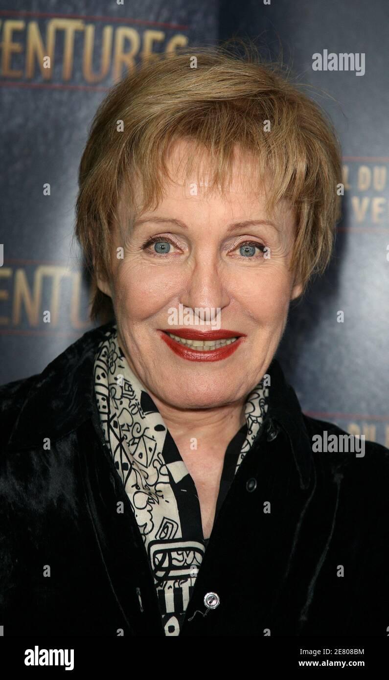 French singer Nicole Croisille attends the Jules Verne Adventures Film ...