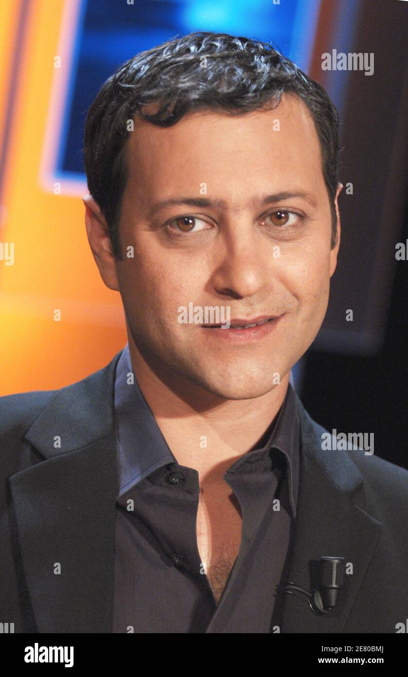 French author Michael Prazan pictured during the taping of French ...