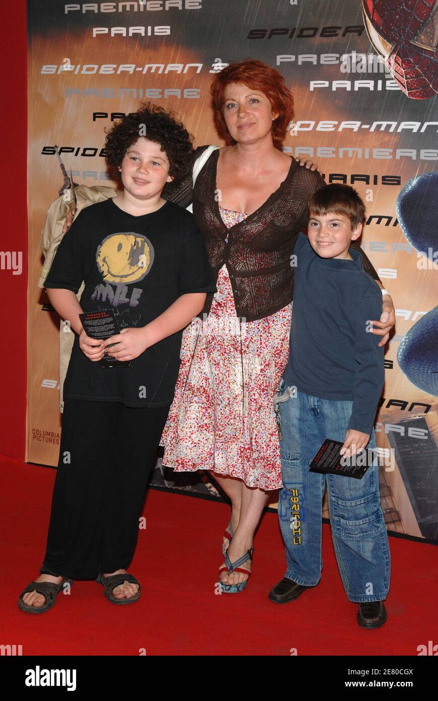Veronique Genest arrives to the 'Spiderman 3' premiere held at the ...