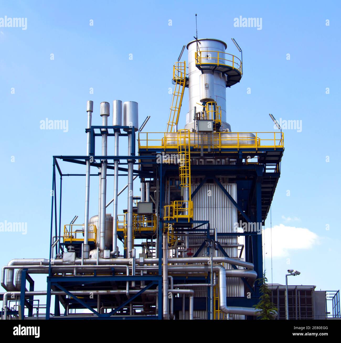 Natural gas power plant Stock Photo - Alamy