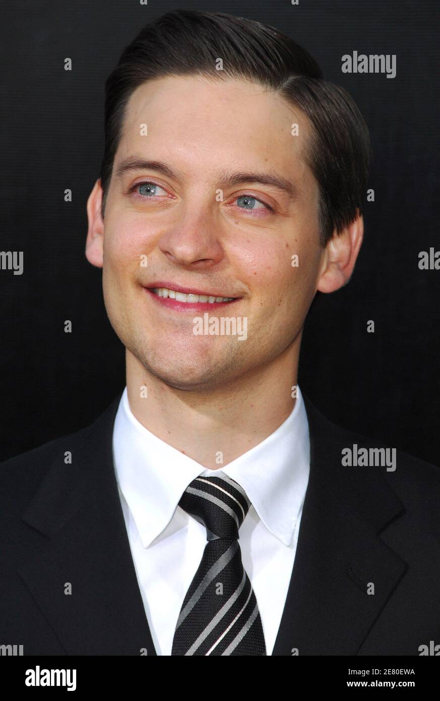 "Actor Tobey Maguire attends the premiere of ""Spider-Man 3"" held at ...
