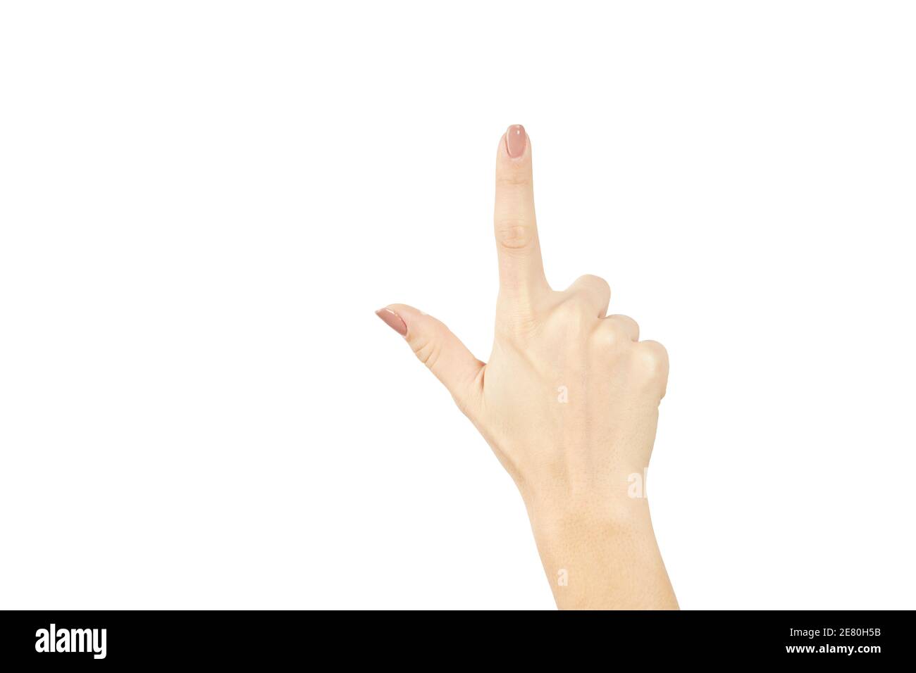 Two fingers touching Cut Out Stock Images & Pictures - Alamy