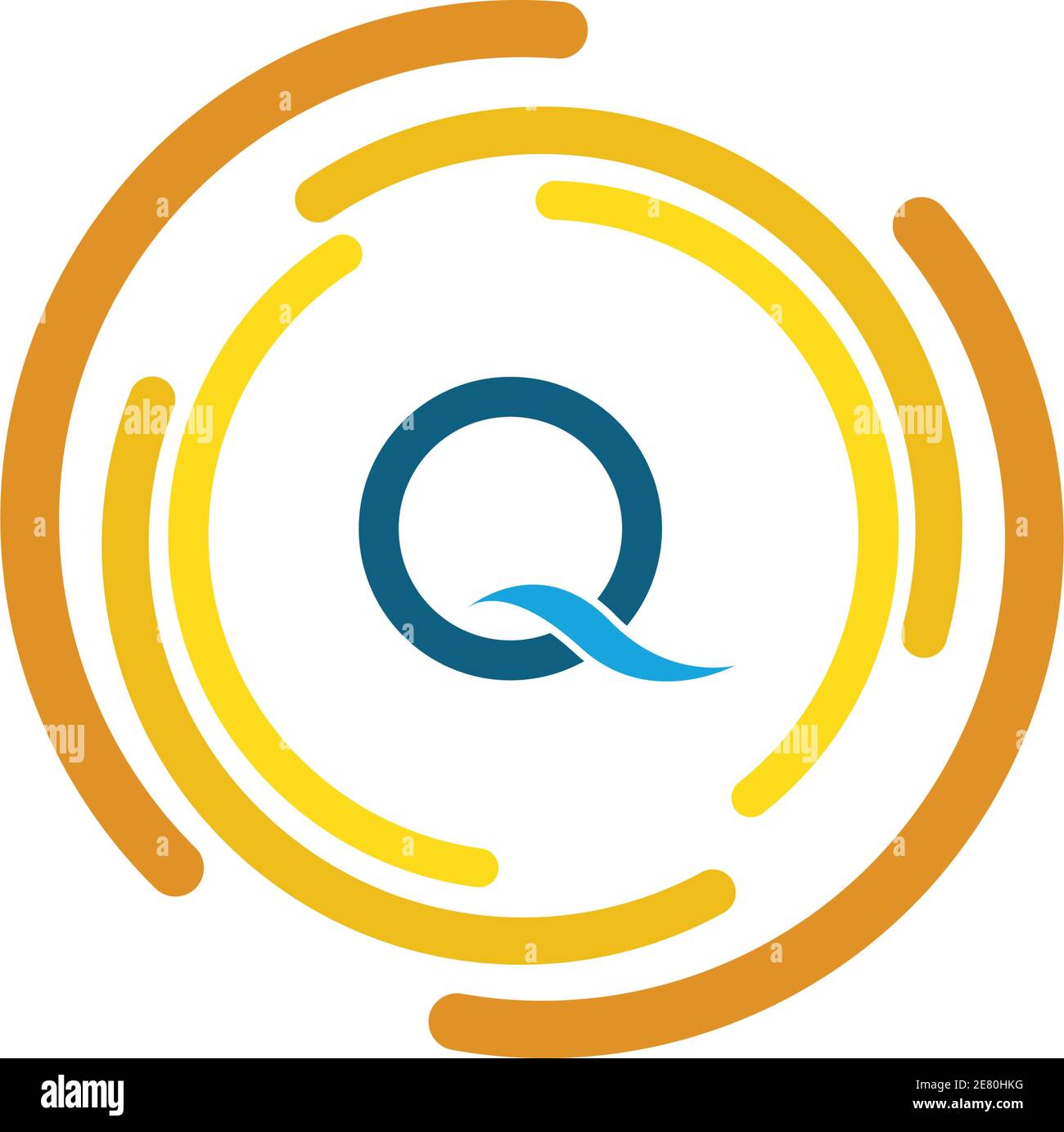 Letter Q Business corporate abstract unity vector logo design template ...