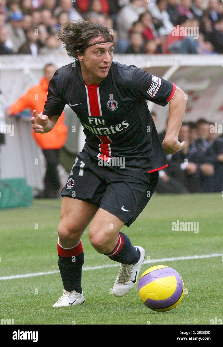 Psg's Rodriguez during the French Championship , PSG vs Olympic ...