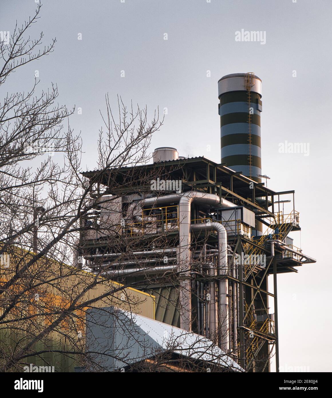 Industrial complex pipes hi-res stock photography and images - Alamy