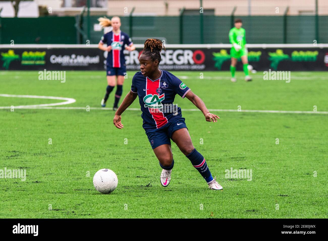 Sandy Baltimore of Paris Saint Germain during the Women's French Cup ...