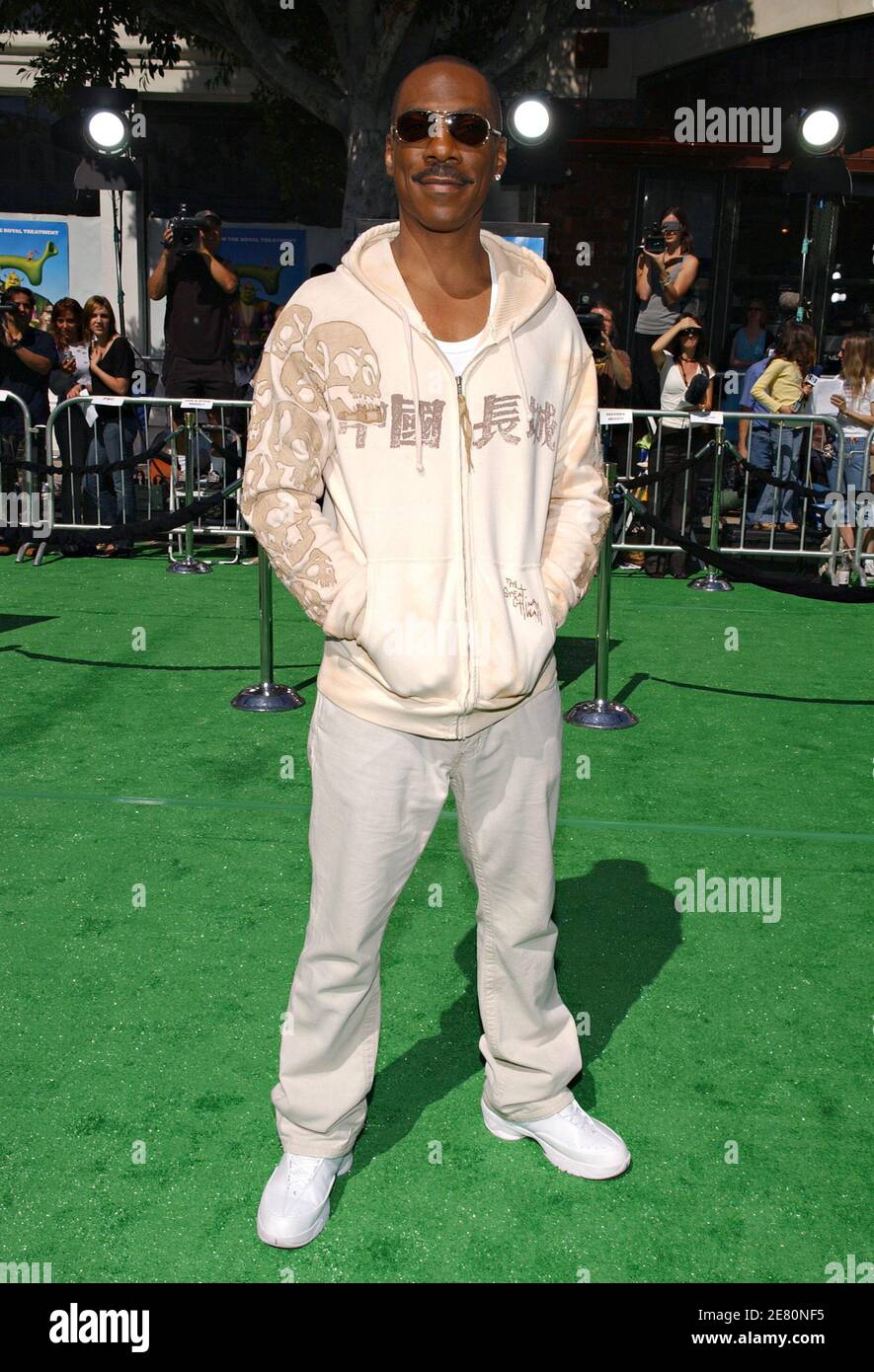 Eddie Murphy attends the 'Shrek the Third' premiere at the Mann Village ...