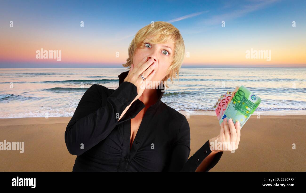 Money beach hi-res stock photography and images - Alamy