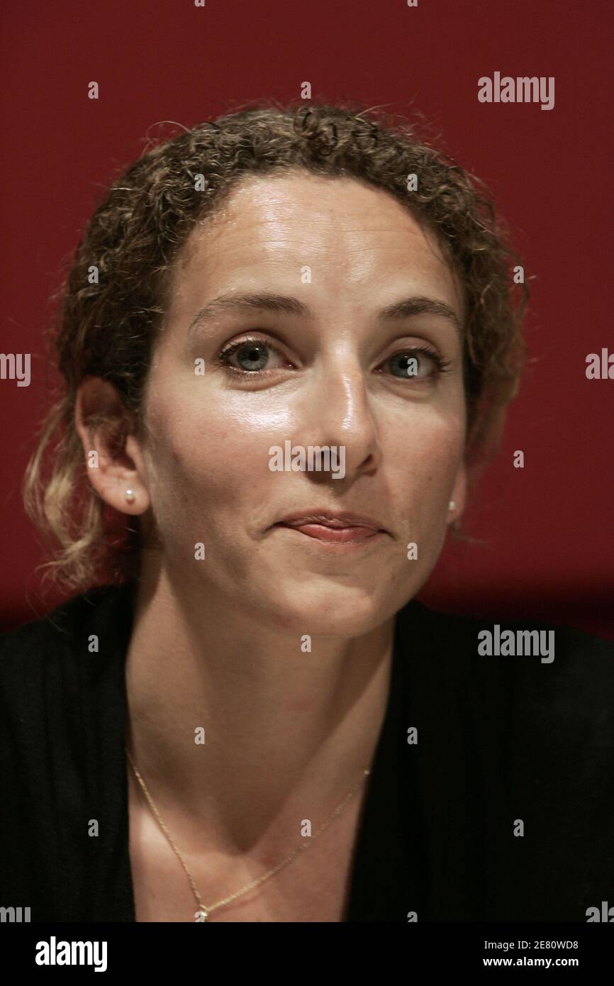 Delphine Batho sits front row at the Socialist Party National Council ...