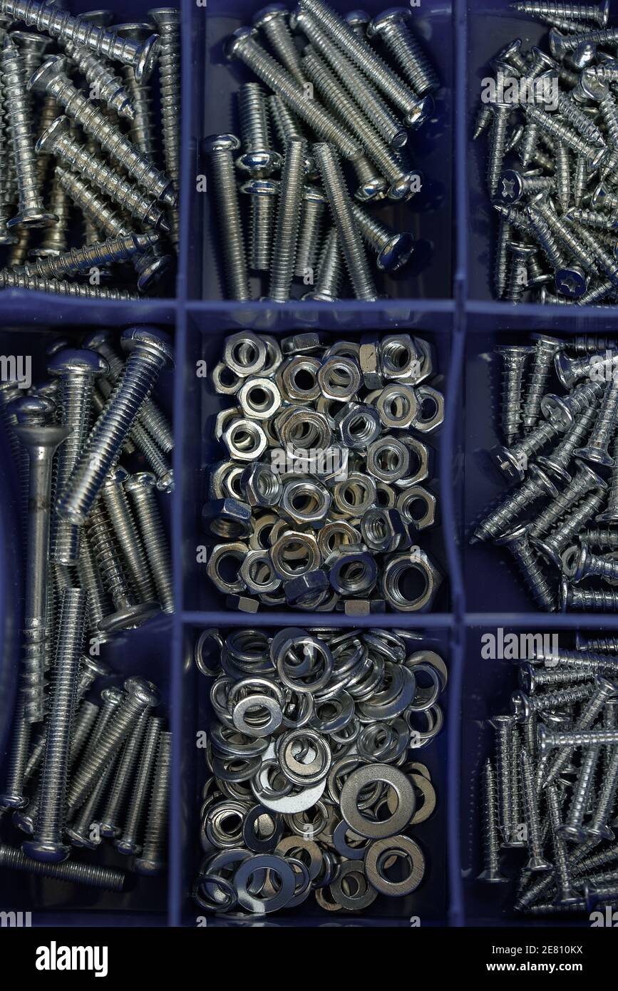 Factory equipment and industrial concept. macro view of Pile of ...