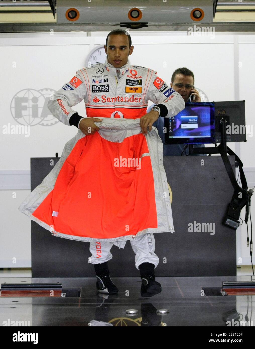 Lewis hamilton 2008 brazilian formula interlagos grand prix sao paulo ...