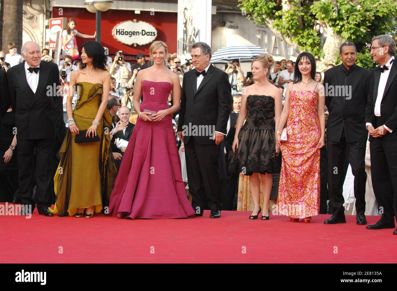 Toni Collette and Stephen Frears arrive to the screening of Wong Kar ...