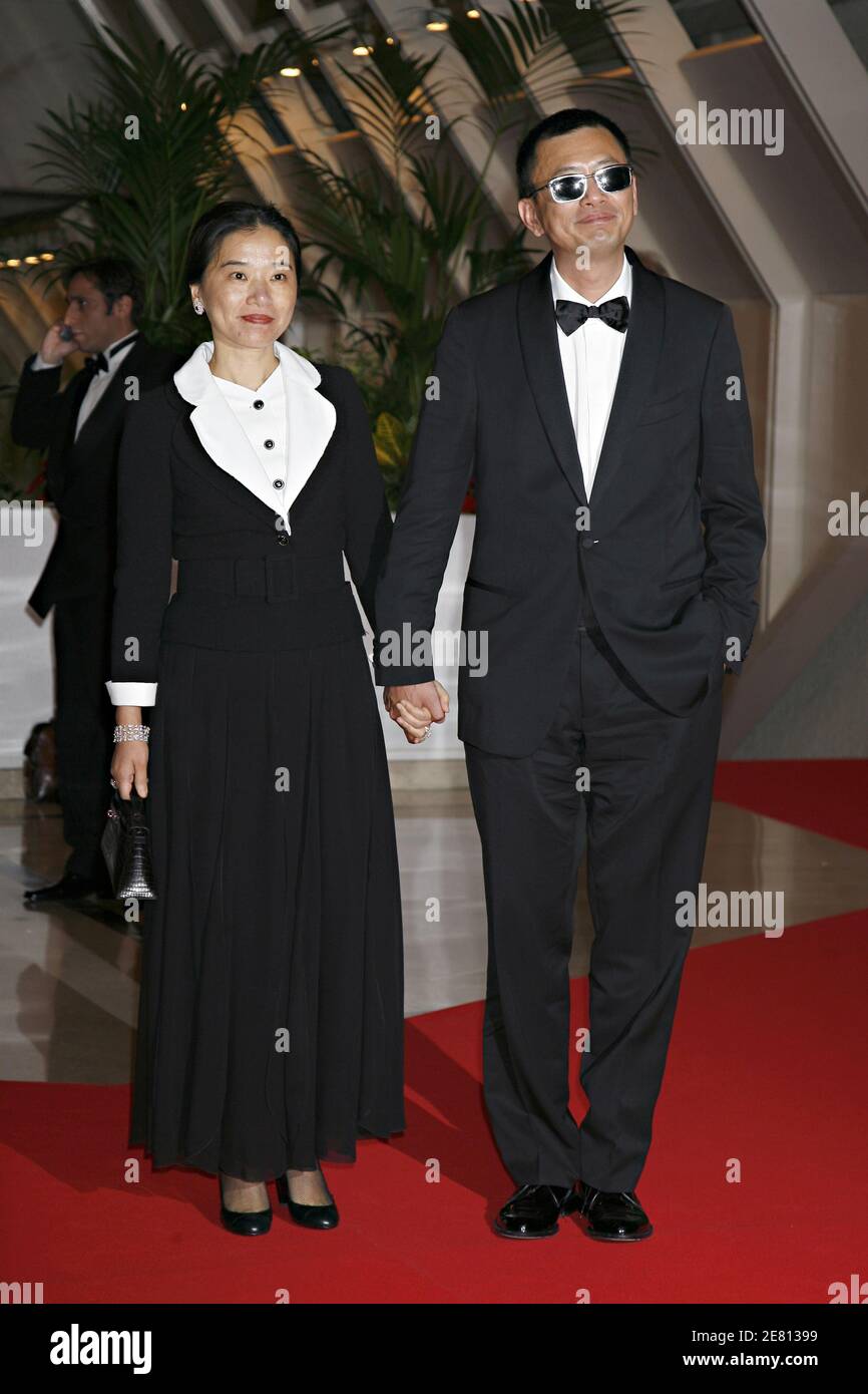 Chinese director Wong Kar Wai and his wife arrive at 'My Blueberry ...