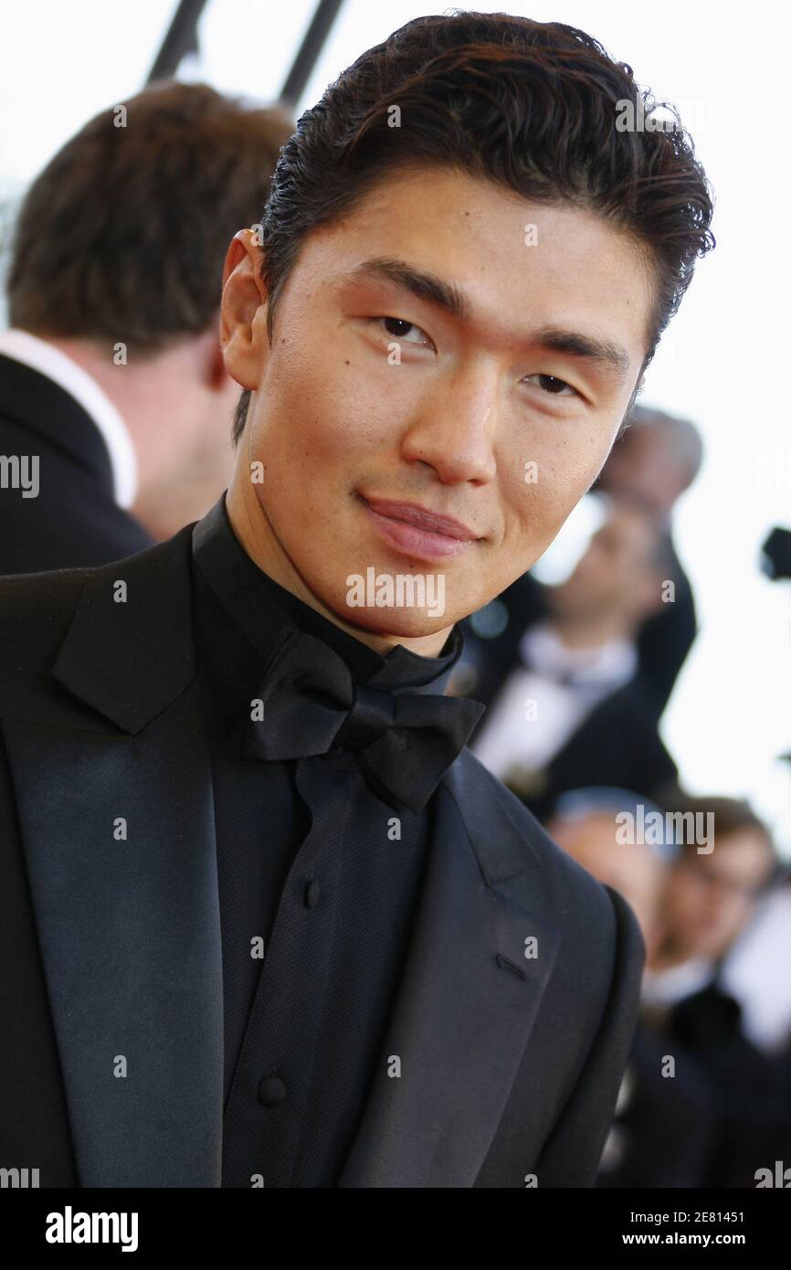 Actor Rick Yune arrives at the Palais des Festivals for the screening ...