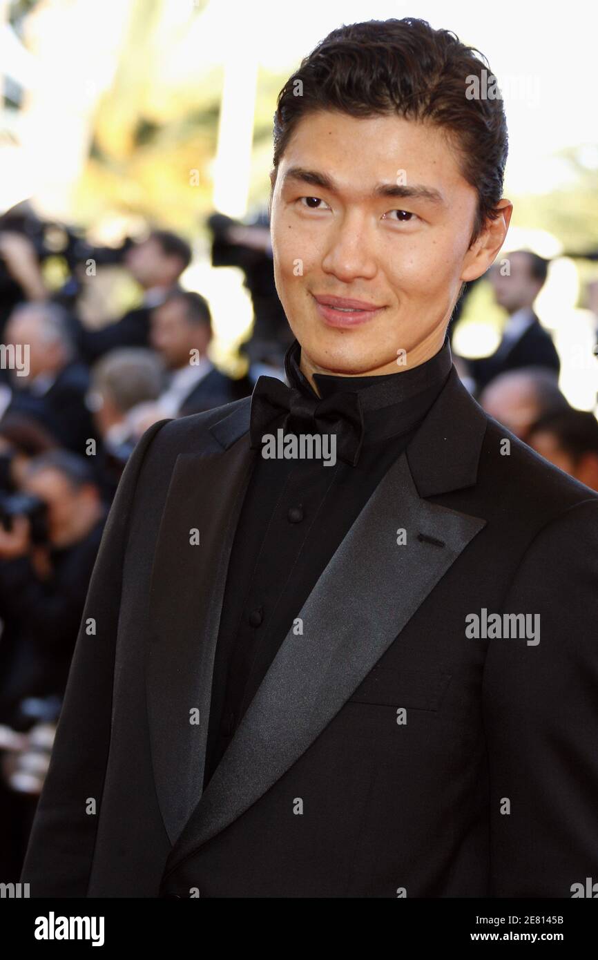 Actor Rick Yune arrives at the Palais des Festivals for the screening ...