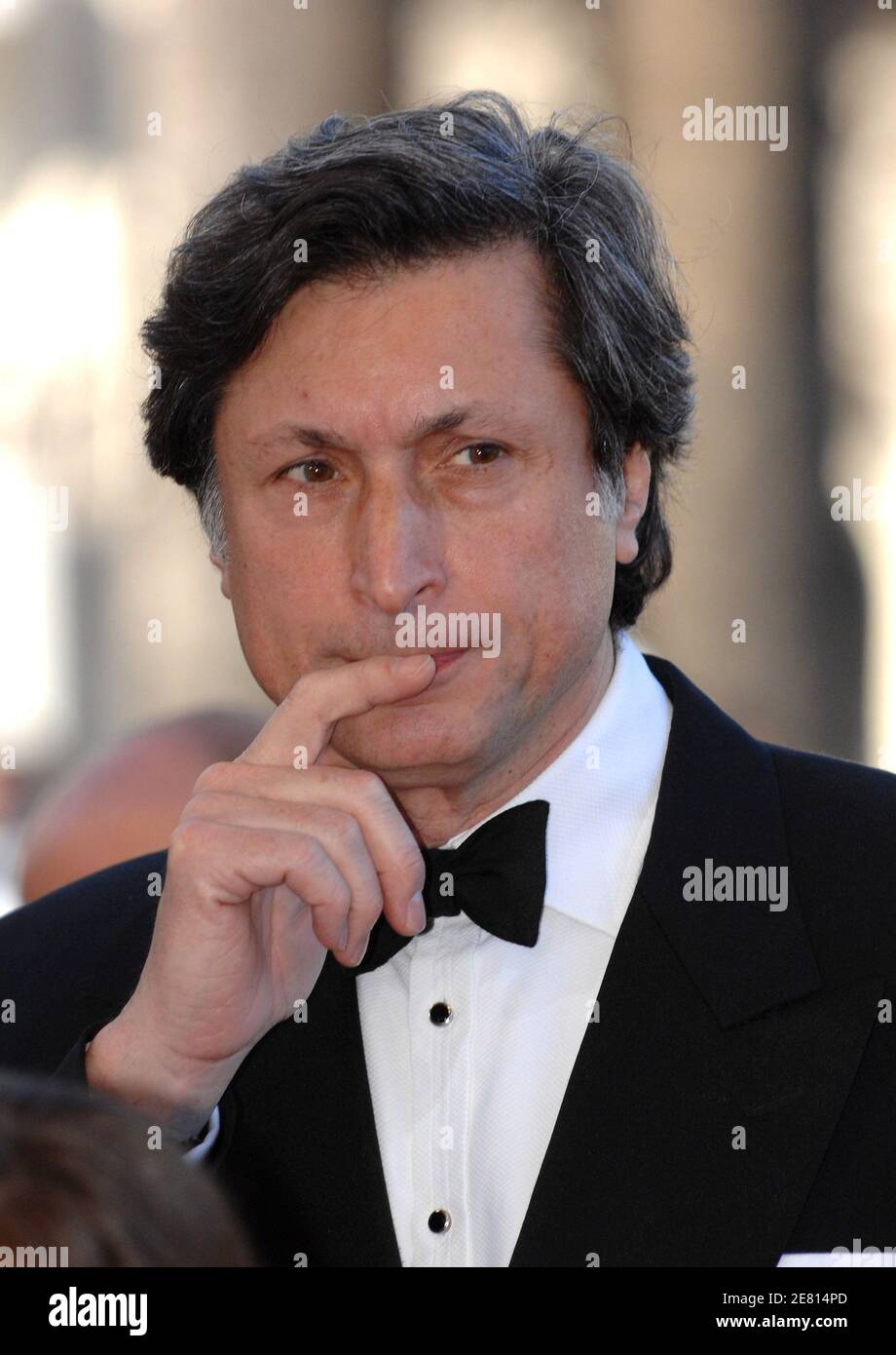 Patrick de Carolis arrives at the Palais des Festivals for the ...