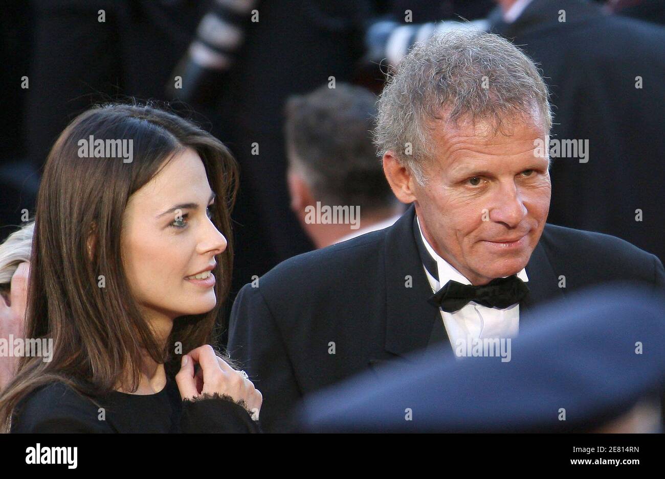 Patrick Poivre d'Arvor and his girlfriend Agathe Borne arrive at the ...