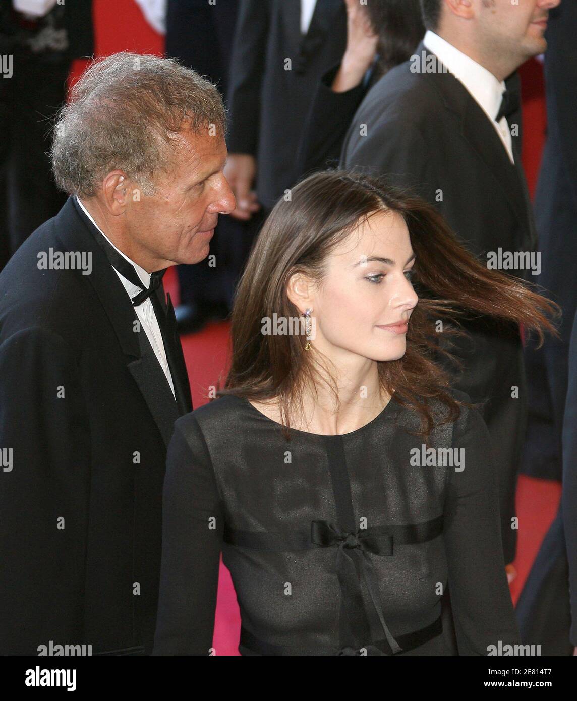 Patrick Poivre d'Arvor and his girlfriend Agathe Borne arrive at the ...