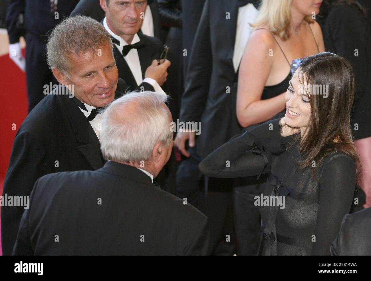Patrick Poivre d'Arvor and his girlfriend Agathe Borne arrive at the ...