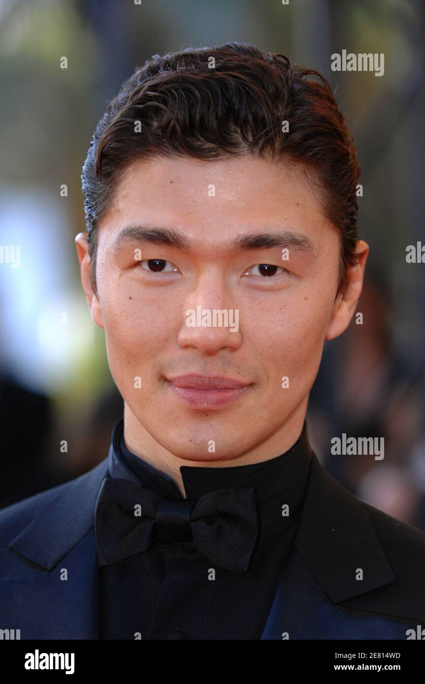 Rick Yun arrives at the Palais des Festivals for the screening of the ...