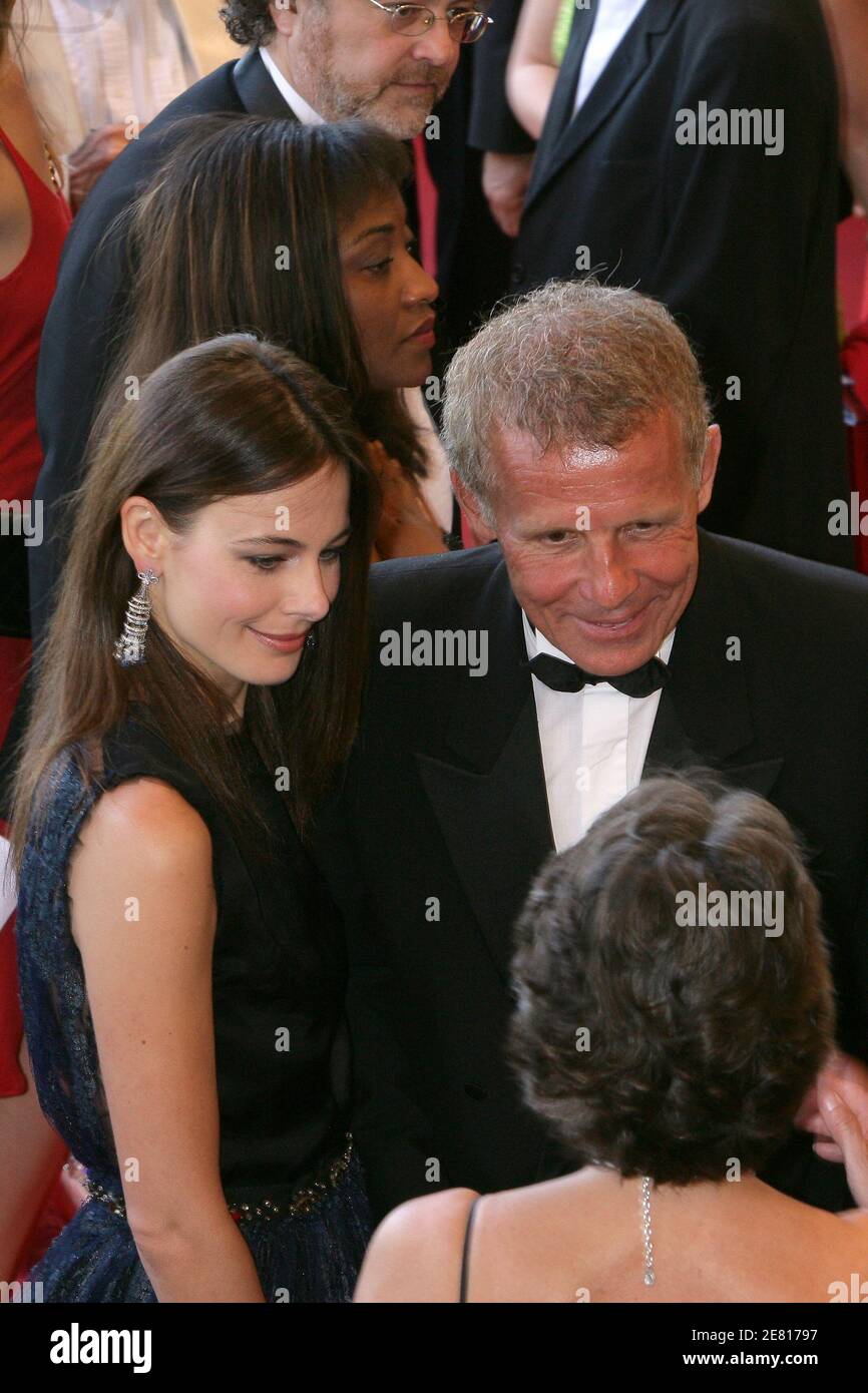 Patrick Poivre d'Arvor and his girlfriend Agathe Borne arrive at the ...