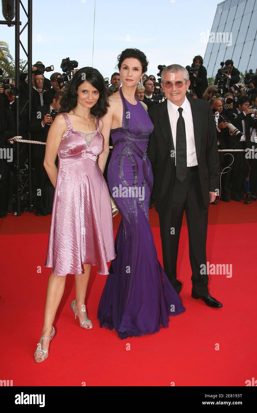 French director Claude Lelouch and his daughter Salome Lelouch and his ...