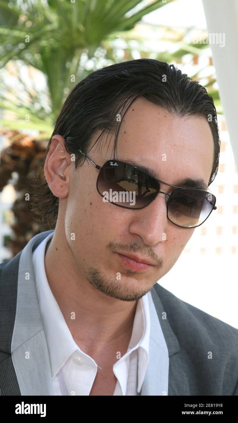 French actor Gregoire Colin poses for our photographer on the promotion ...