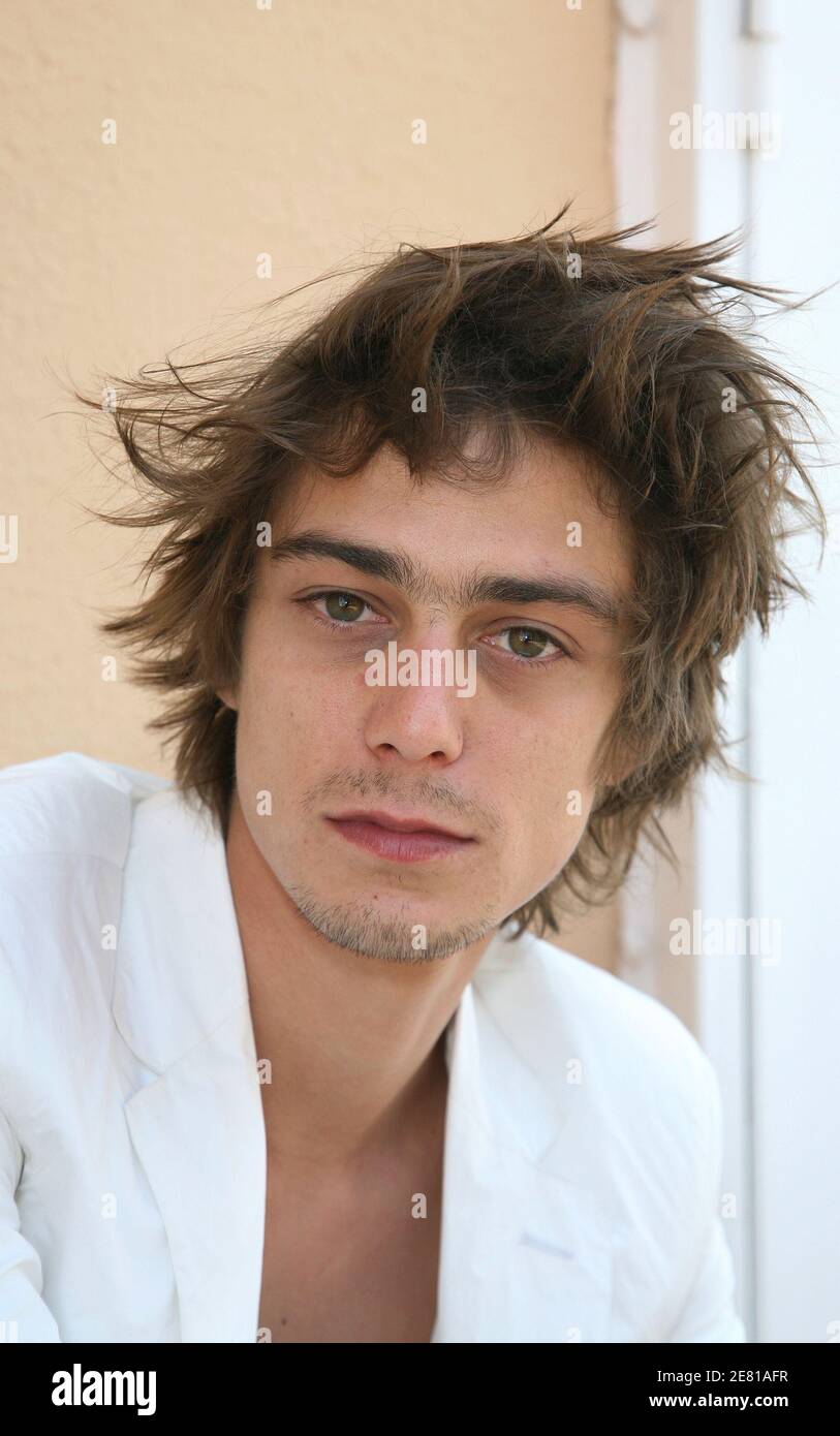French actor Adrien Jolivet poses for our photographer on the promotion ...