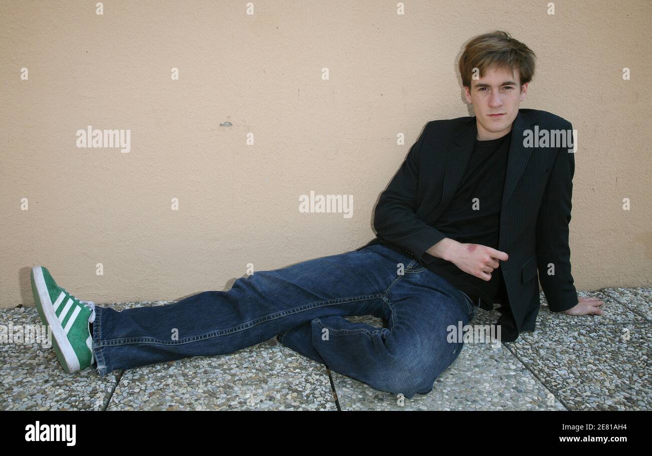 French actor Gregoire Leprince-Ringuet poses for our photographer on ... French actor Gregoire Leprince-Ringuet poses for our photographer on ...