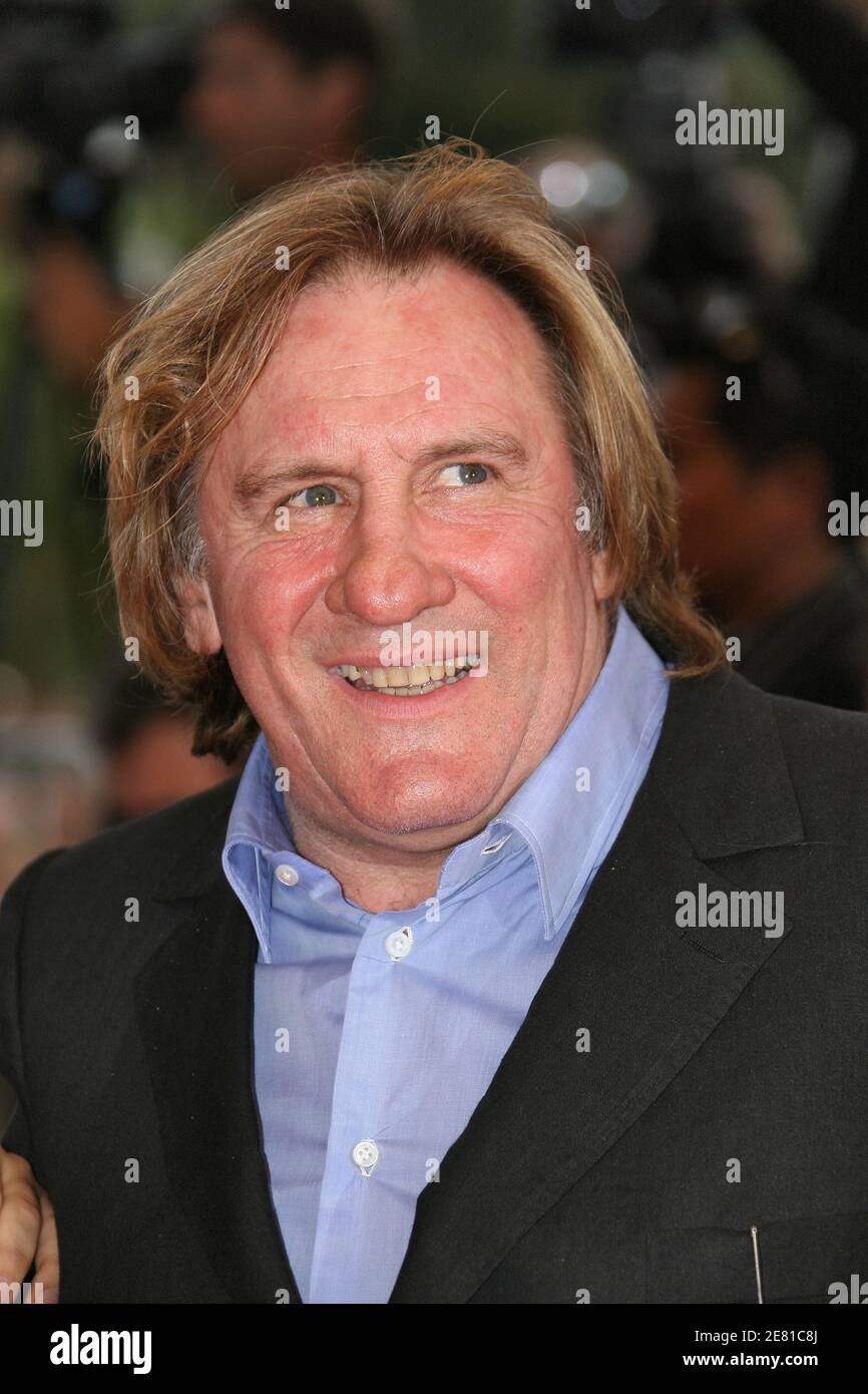 "Actor Gerard Depardieu walks the red carpet of the Palais des ...