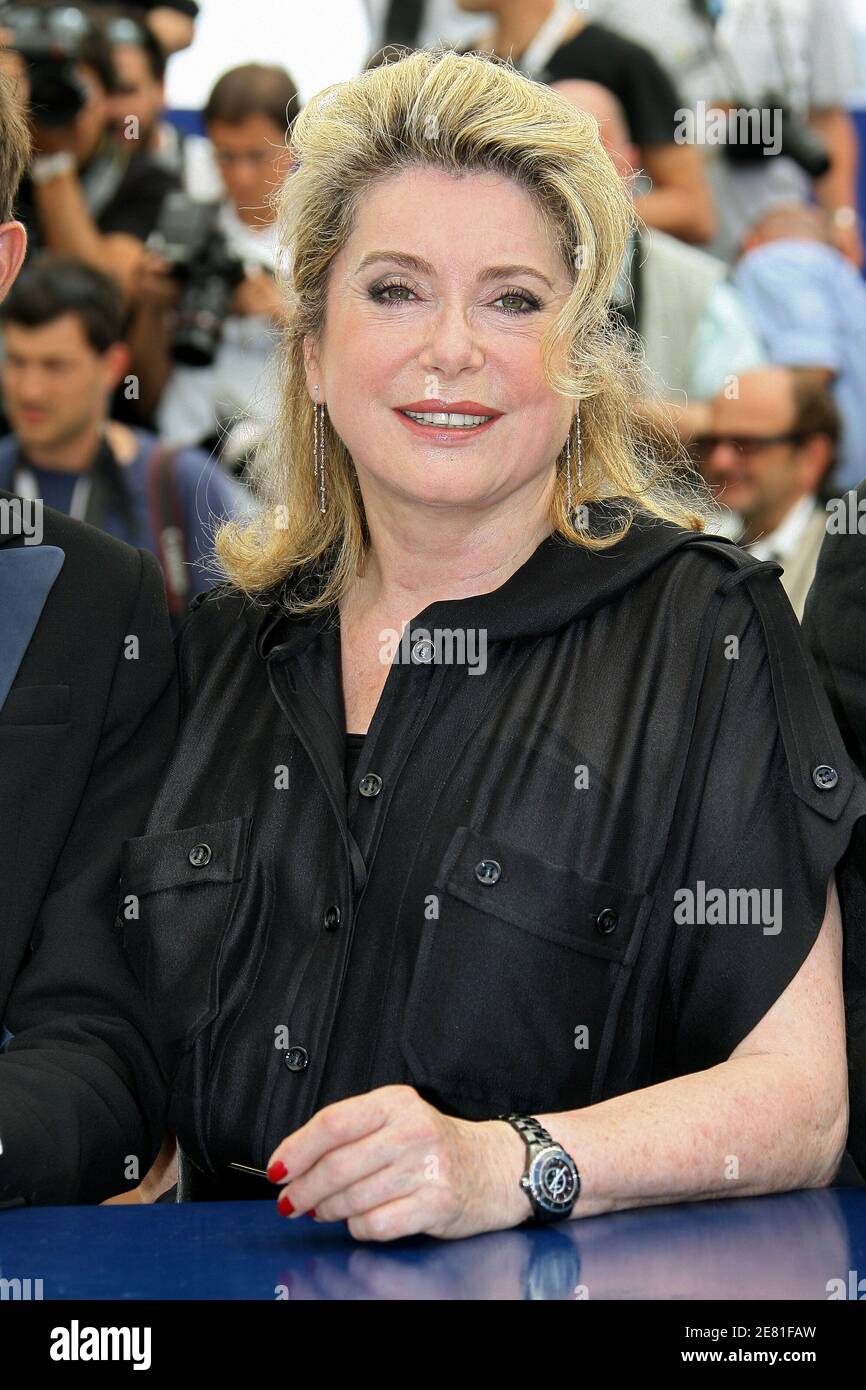 Actress Catherine Deneuve poses at the photocall of 'Persepolis ...