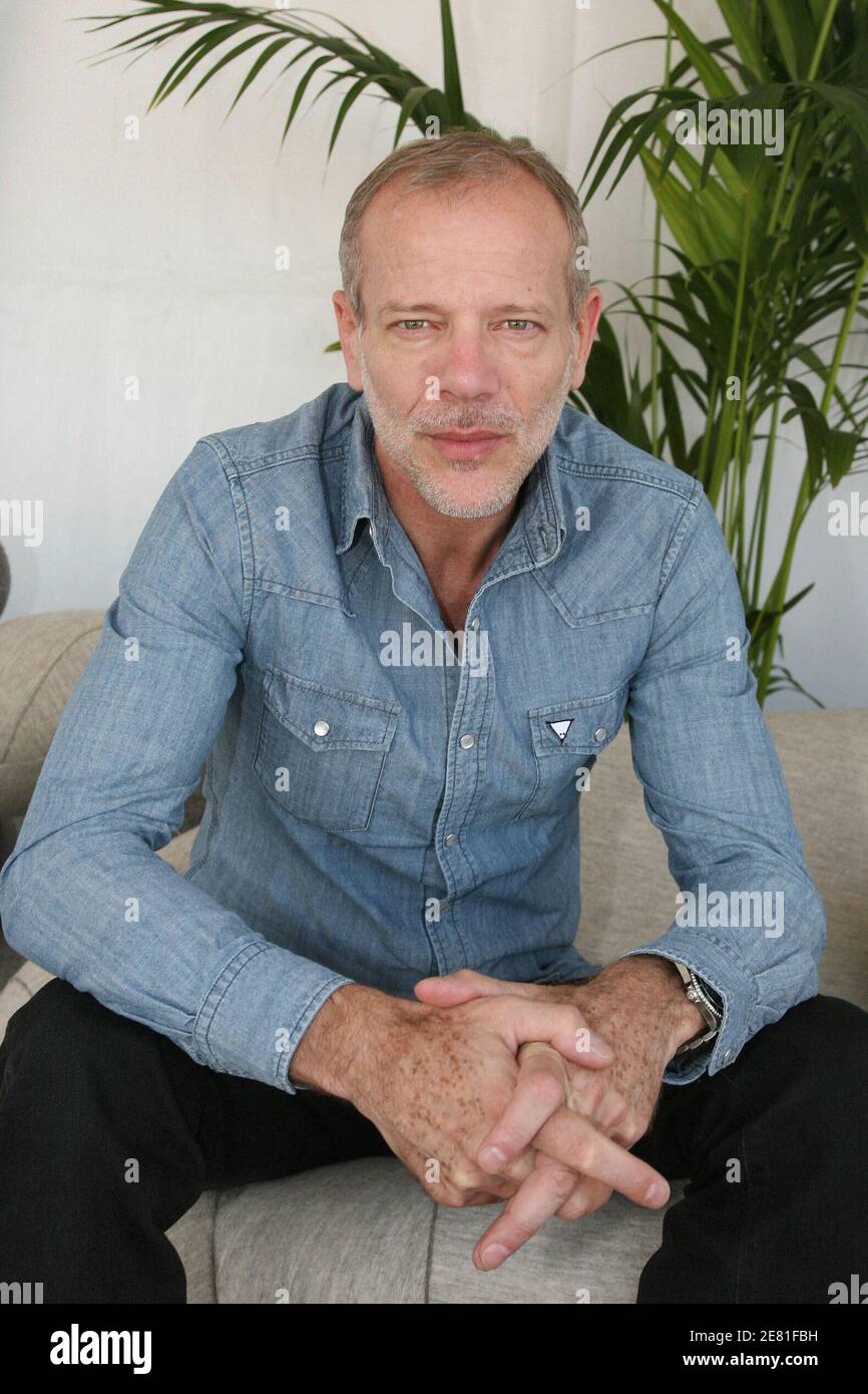 French actor Pascal Greggory poses for our photographer at the Noga ...