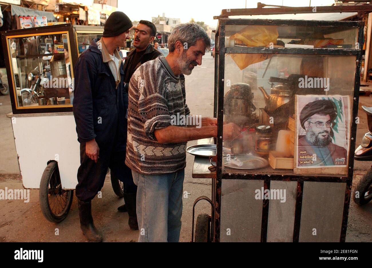 Palestinian camp of Sabra and Shatila on November 29, 2006. This ...