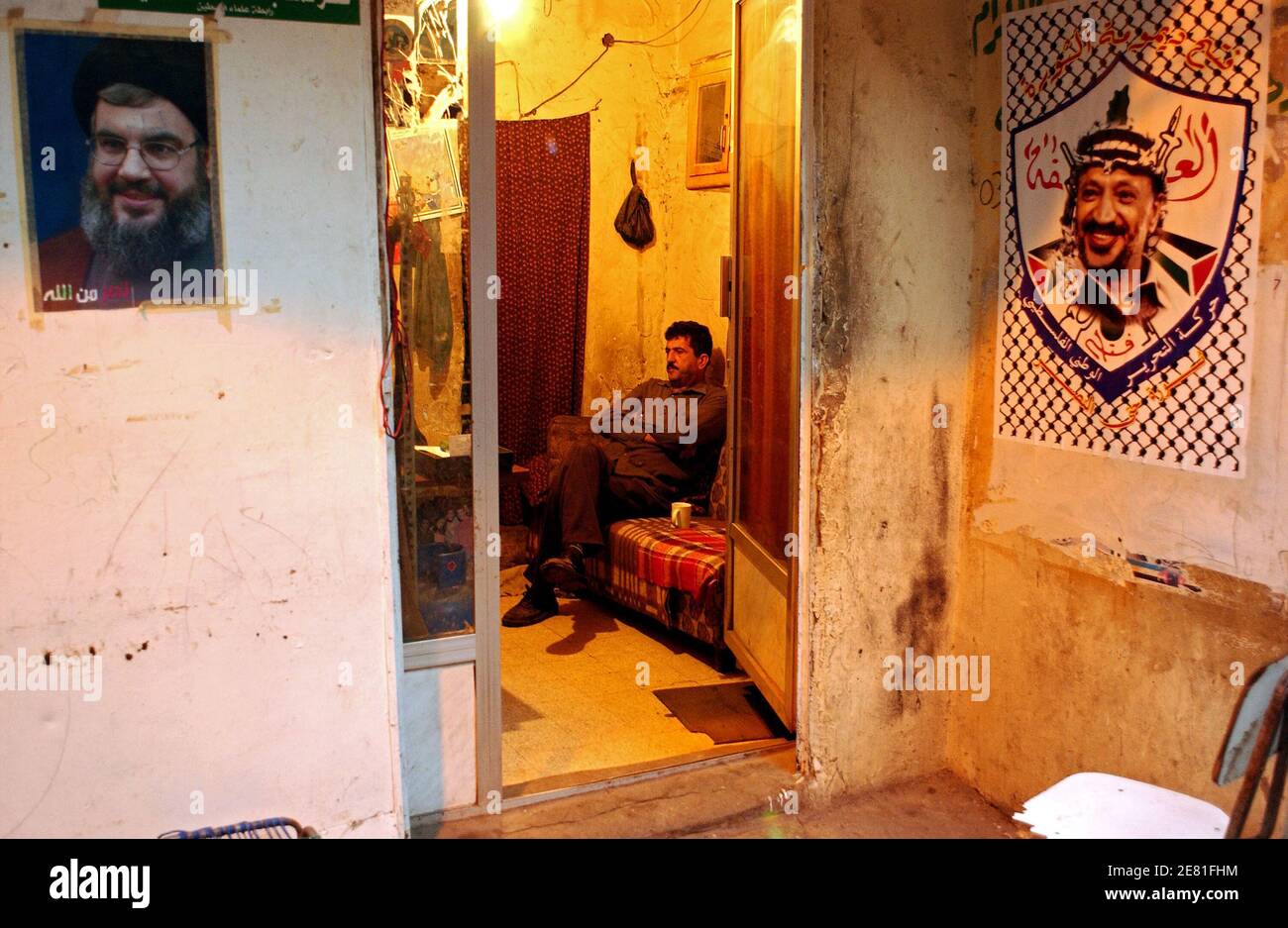 Palestinian camp of Sabra and Shatila on November 29, 2006. This ...