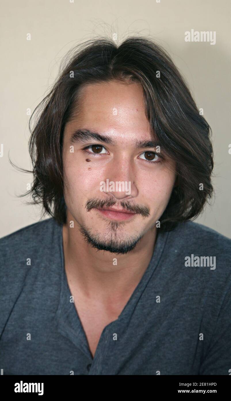 Thai born actor Ananda Everingham poses for our photographer at the ...