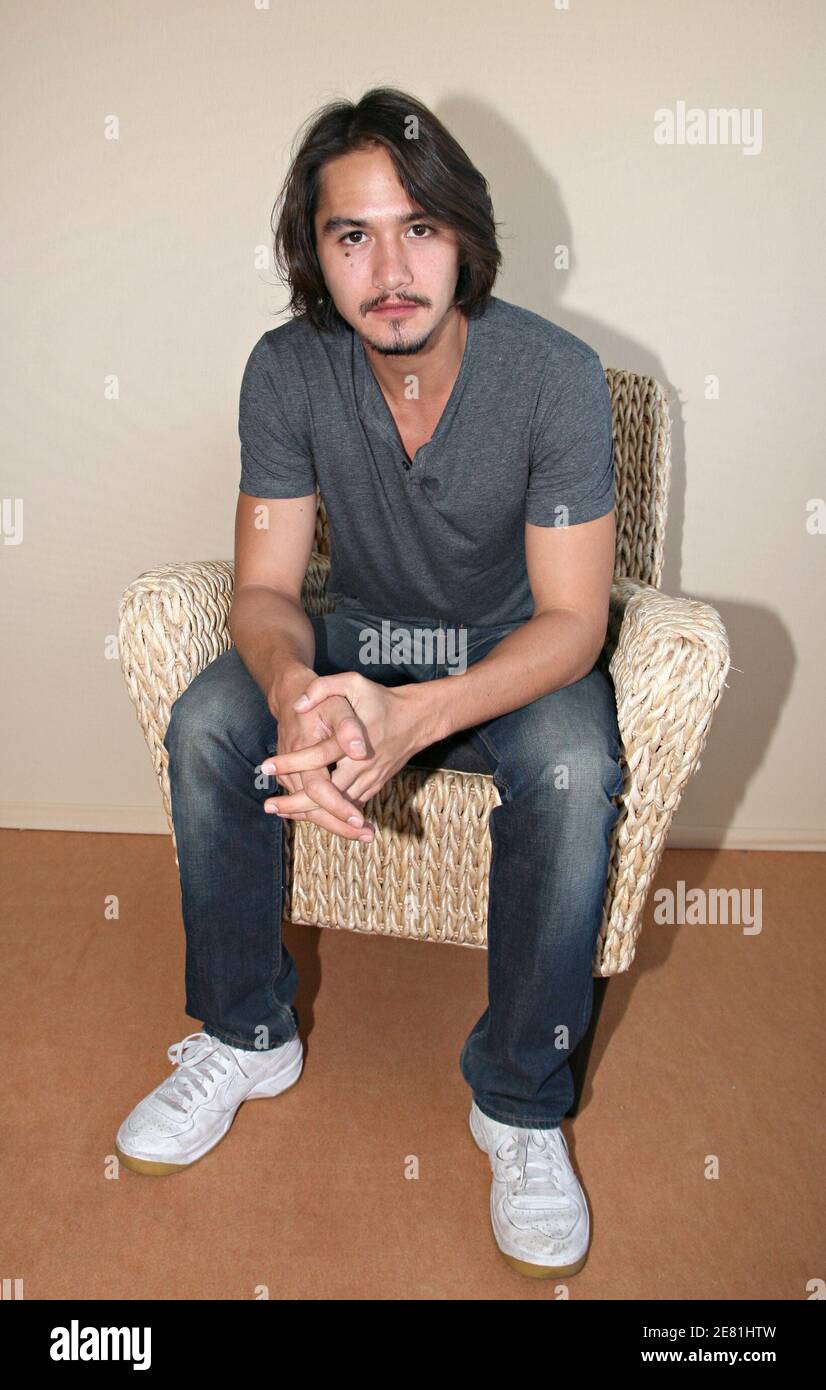 Thai born actor Ananda Everingham poses for our photographer at the ...