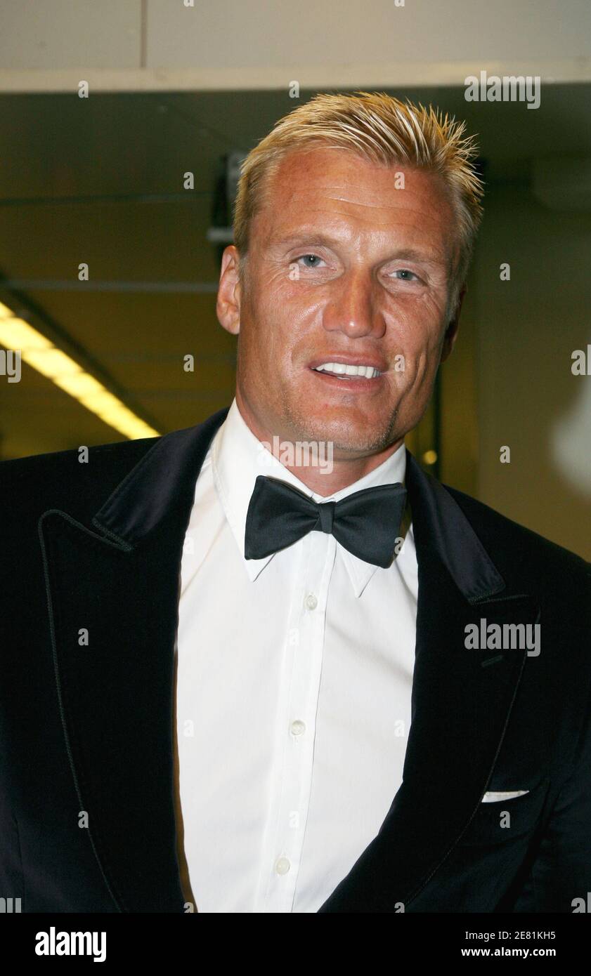 Actor Dolph Lundgren the Palais des Festivals, after the 'Ocean's ...